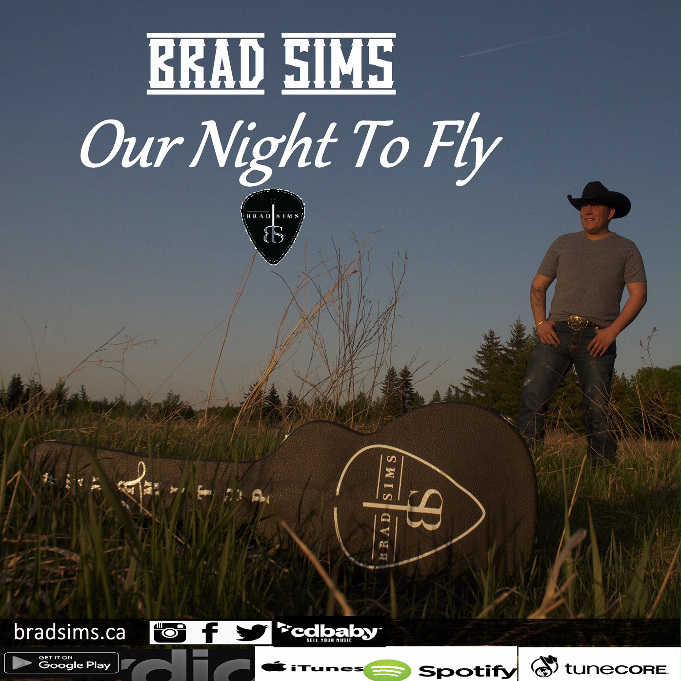 Canadian Country Music – Brad Sims – Our Night To Fly – FVN