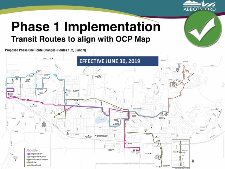 Changes To Abbotsford Bus Routes Start June 30 – FVN
