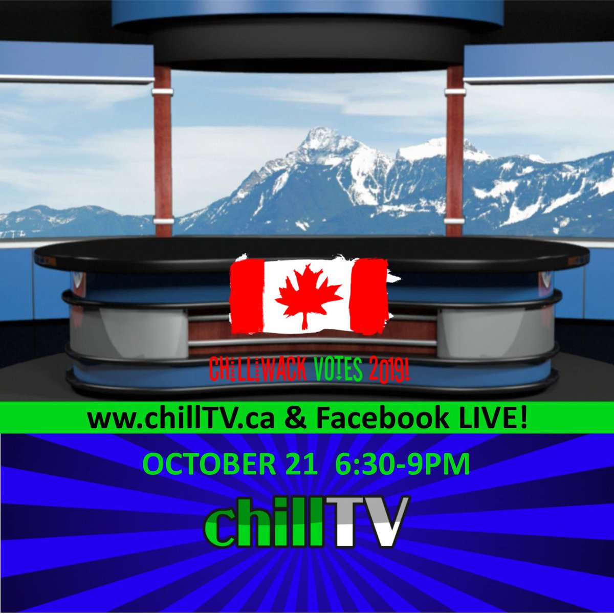 chillTV Live Election Night Coverage Starts 6:30PM Monday Night – FVN
