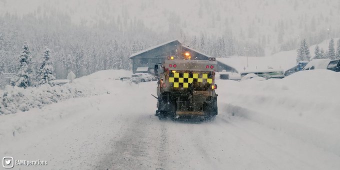 51cms Of Snow (So Far) On Hemlock Valley Road – More To Come – FVN