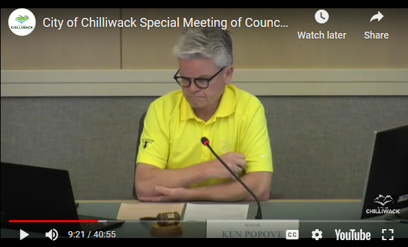OPINION from Chilliwack Mayor re: BC Supreme Court Decision on Open ...
