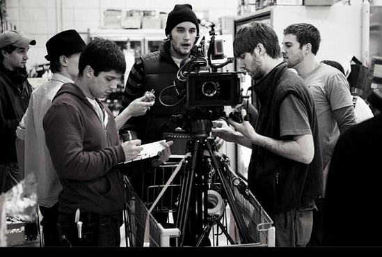 Film Crews Hovering Above Harrison In a Helicopter – “Godzilla and the ...