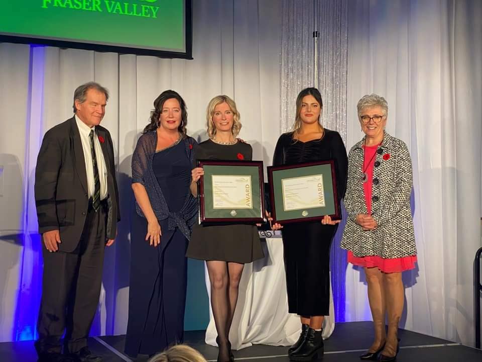 Amber Price – Recipient of UFV’s Betty Urquhart Community Service Award ...