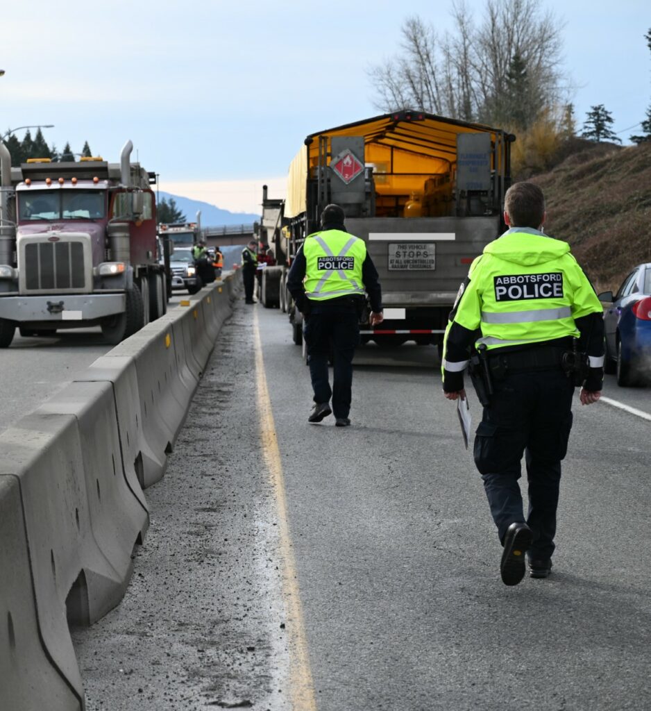 AbbyPD Traffic Enforcement Unit Conducts Commercial Vehicle Inspections ...