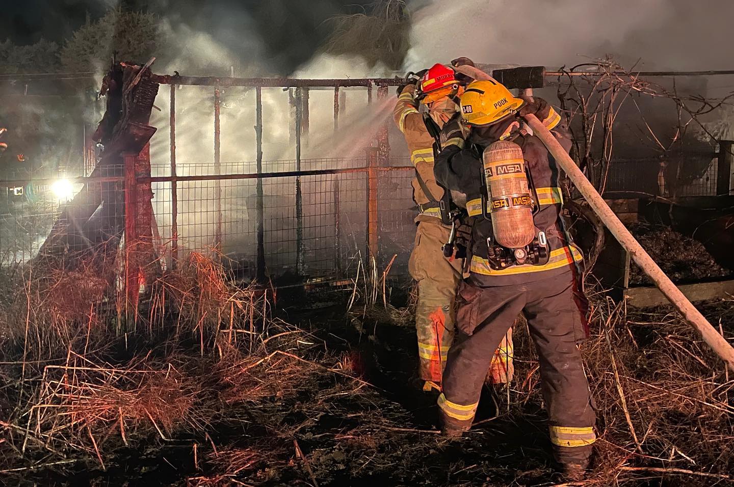 Mission Fire – Detached Garage Fire on Henry Street in Hatzic – FVN