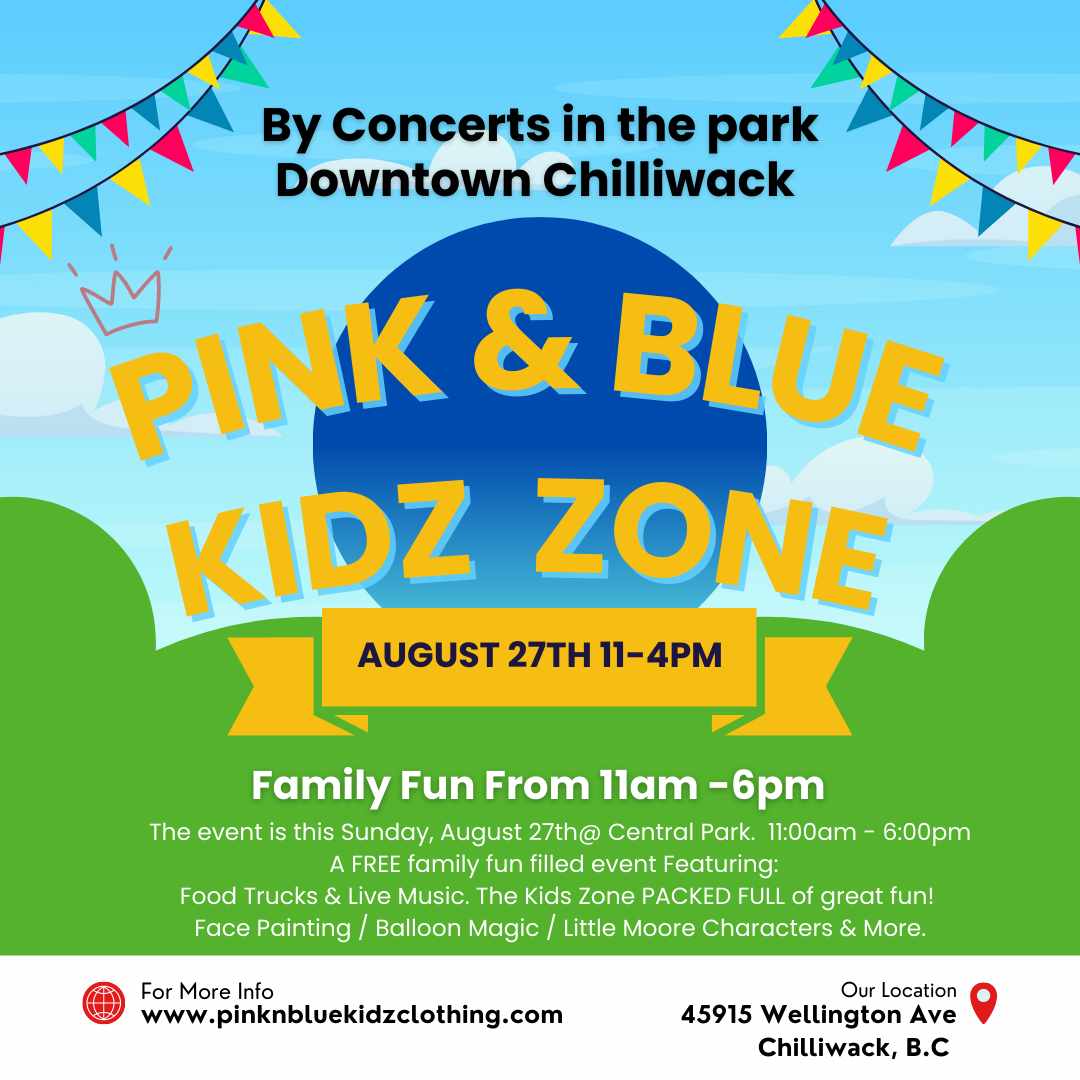 Pink ‘N’ Blue Kidz Family Fun Kid Zone – Sunday August 27 – Five ...
