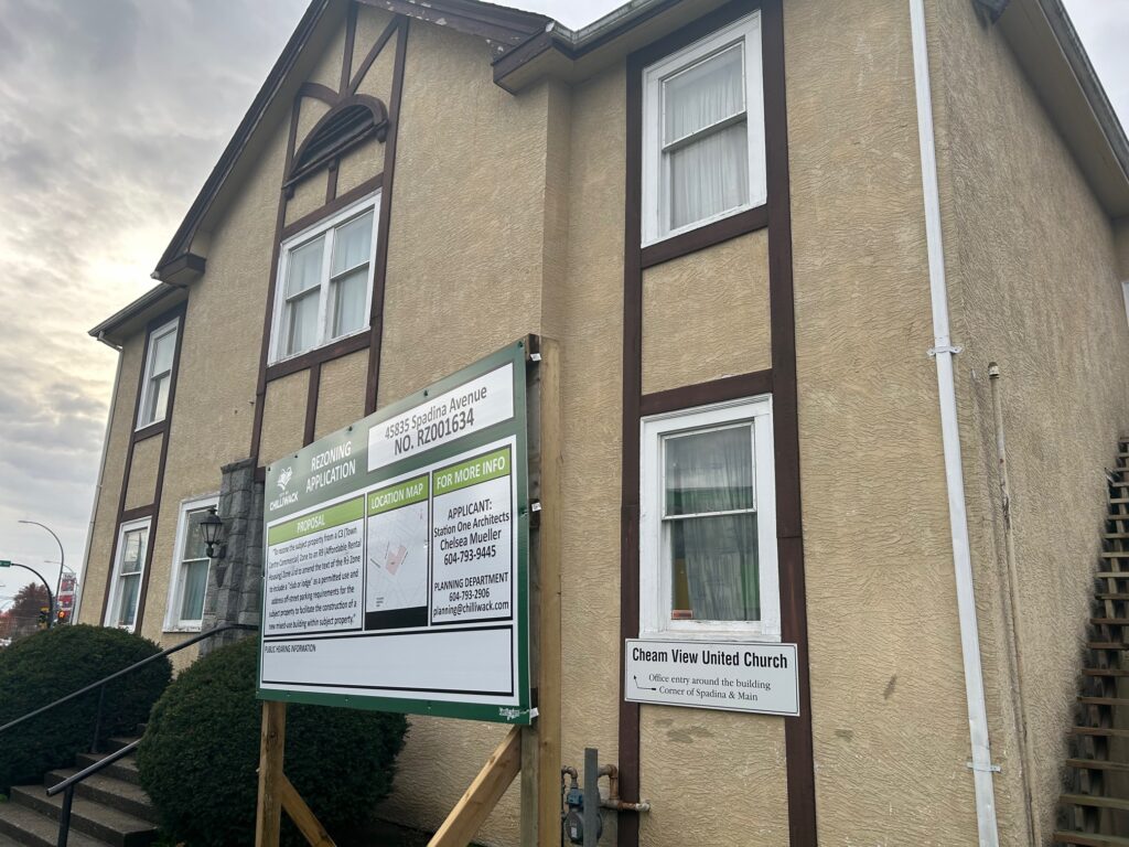 CORRECTION – Proposal to Turn Cheam View United Church Into Housing ...