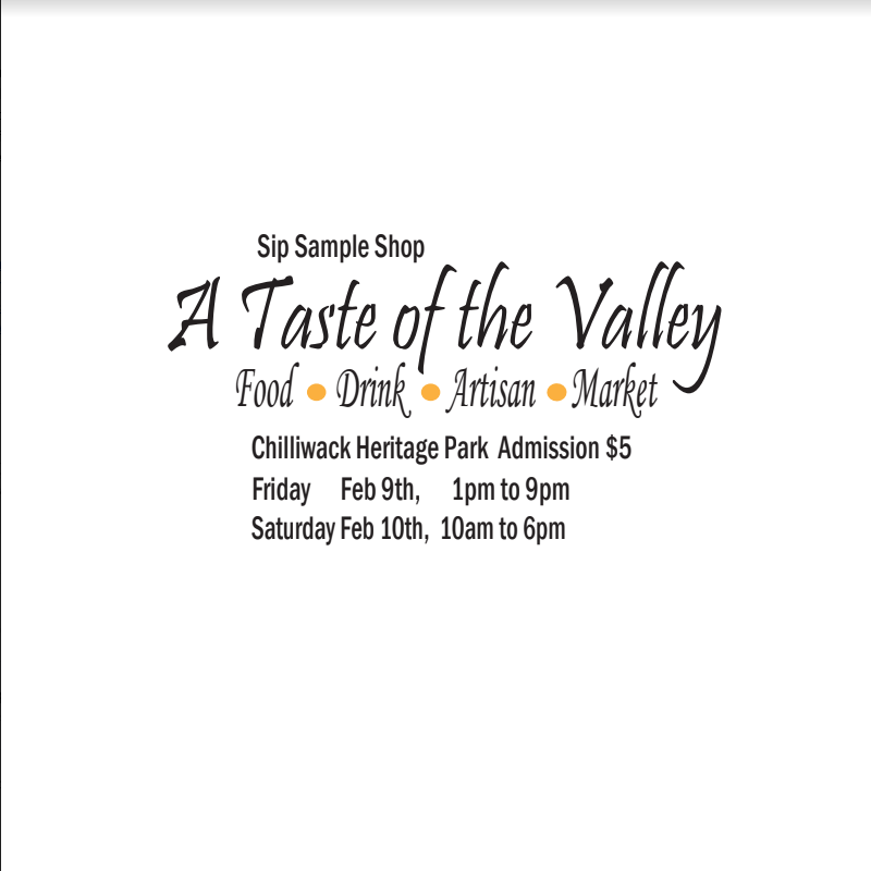All About Expos – 2024 A Taste Of the Valley Market – February 9 and 10 ...