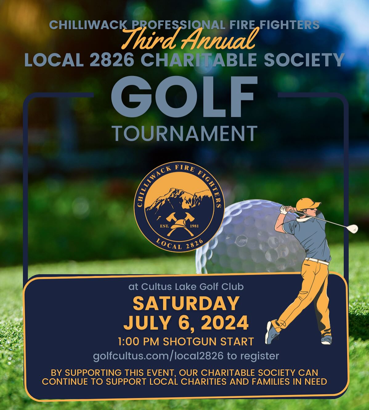 Chilliwack Professional Firefighters Annual Charitable Society Golf ...