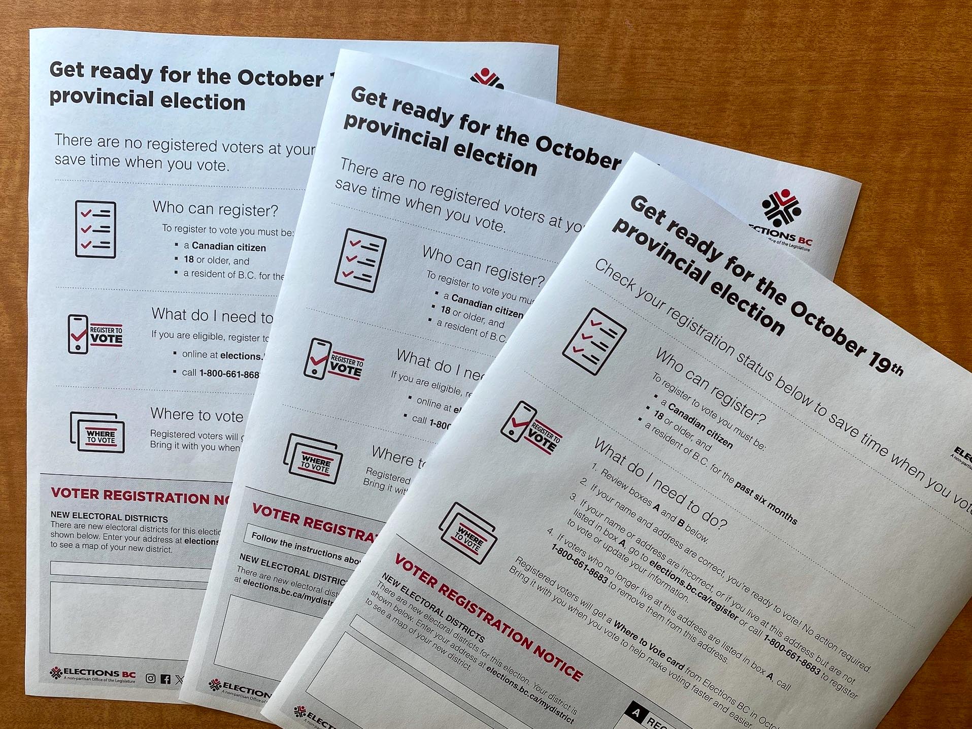 Election BC Request – Are You On The Voters List for the October 19 ...