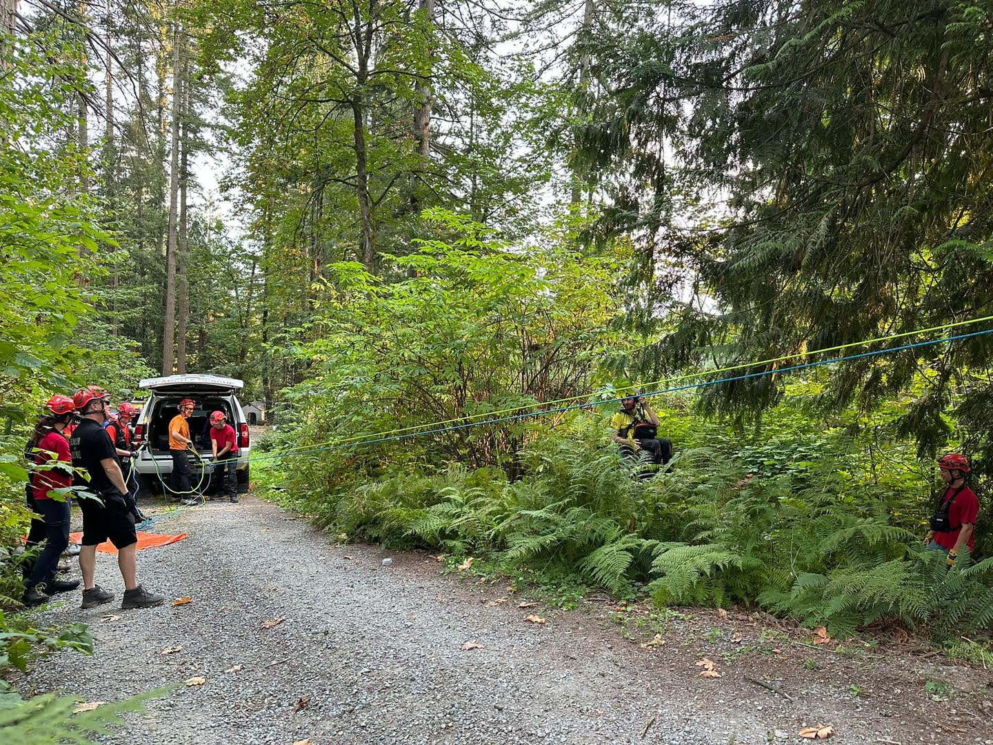 Kent Harrison SAR Aid Paraglider Stuck in the Trees Near Mt Woodside – FVN