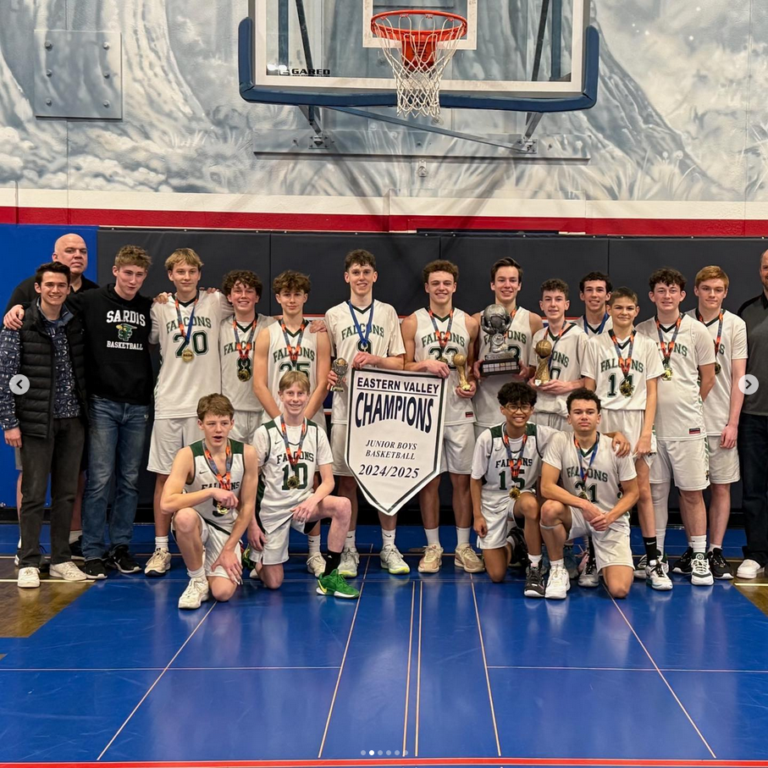 Sardis Falcons Grade 10 Boys Basketball Team Win 2025 Eastern Valley ...