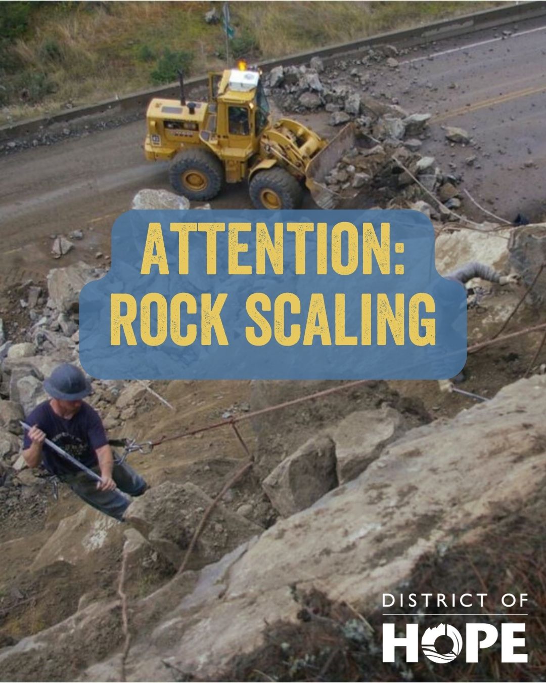 Rock Scaling on Flood Hope Road – March 10 to 14 – FVN